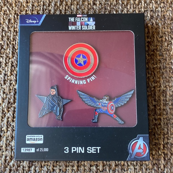 Disney | Accessories | Falcon And The Winter Soldier Disney Marvel Pin ...